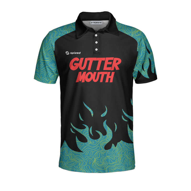 Spized Bowling Topographic Custom Polo Shirt - Perfect Gift For Men ...