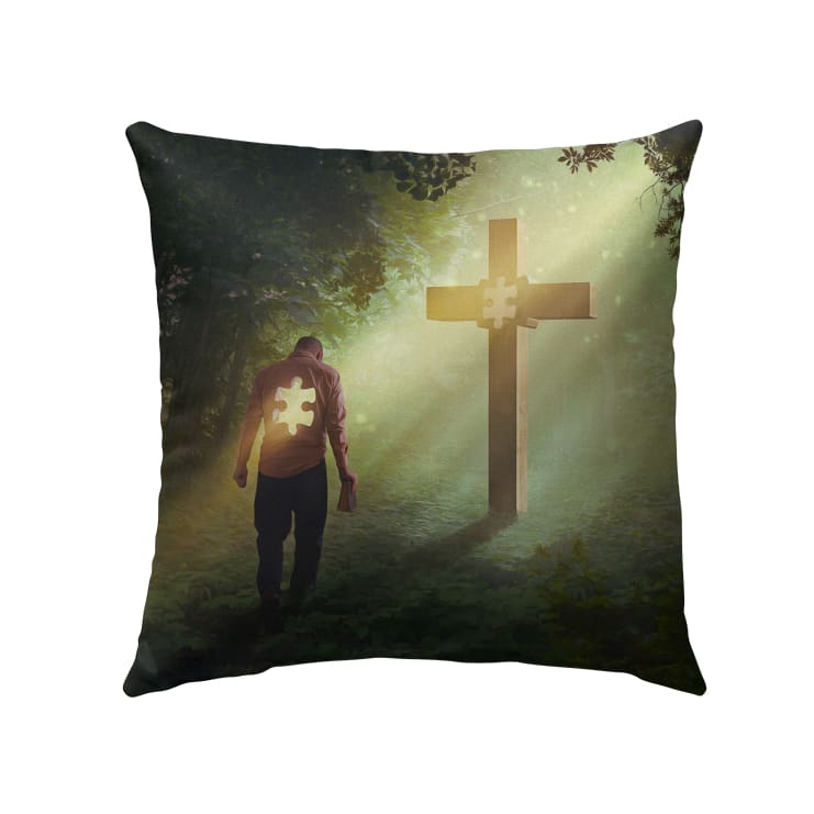 Jesus Pillow - Christian, Cross Pillow - Gift For Christian - Jesus is ...